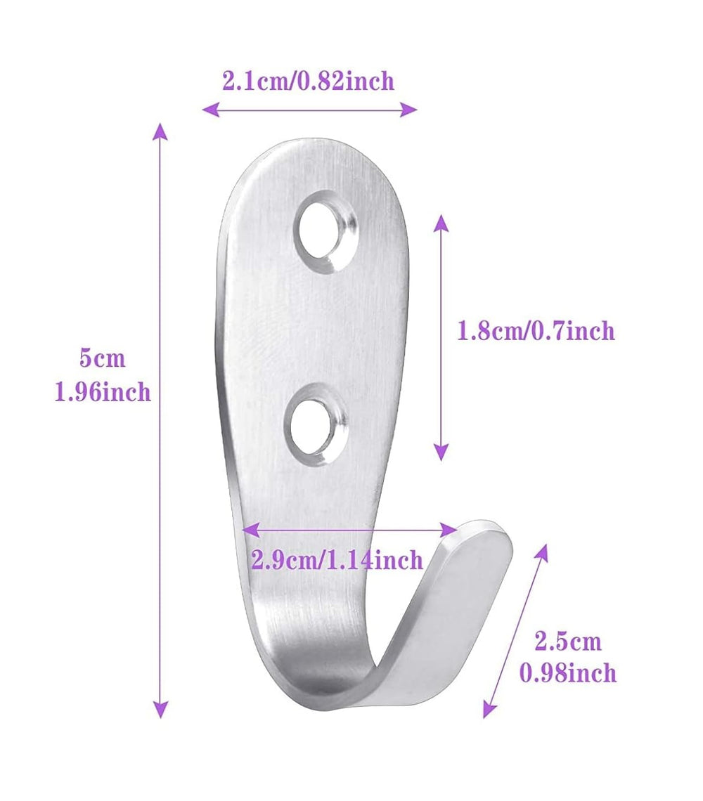 5S Shadow Board Hook - Wall Mounted Hook - Steel Heavy Duty.