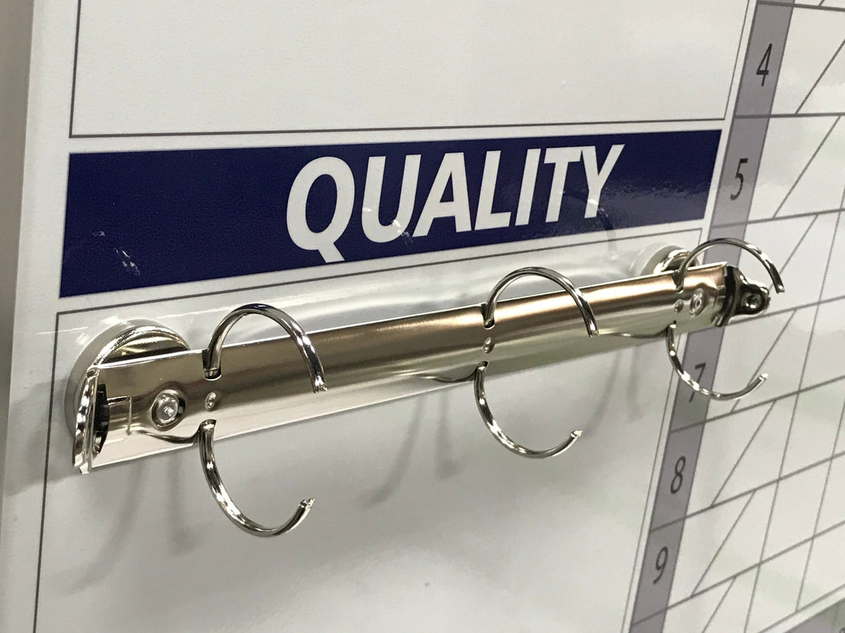 Magnetic Binder Rings for Whiteboards and 5S Shadow Boards, Industrial