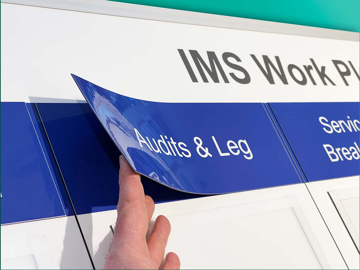 MAGNETIC WHITEBOARD OVERLAYS & HEADERS