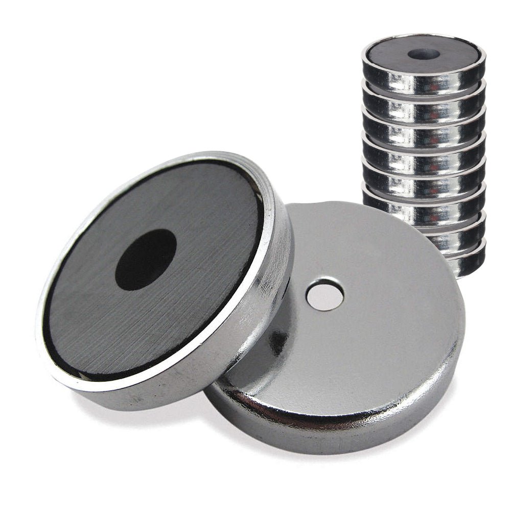 Round Base Assembly Magnet - 14 lb Pull (Pack of 10) – CYANvisuals.com