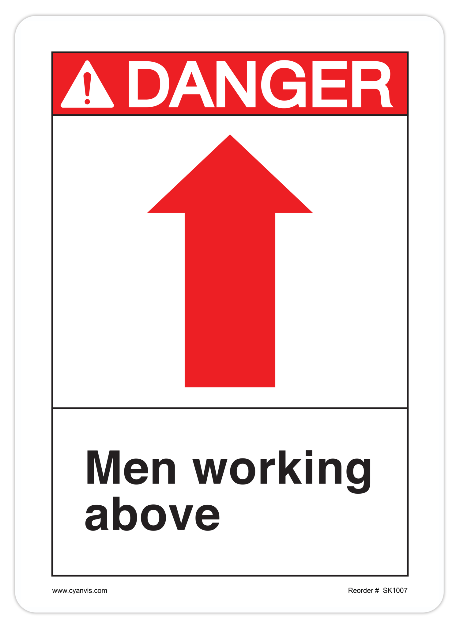 High quality ANSI - Danger safety sign – CYANvisuals.com