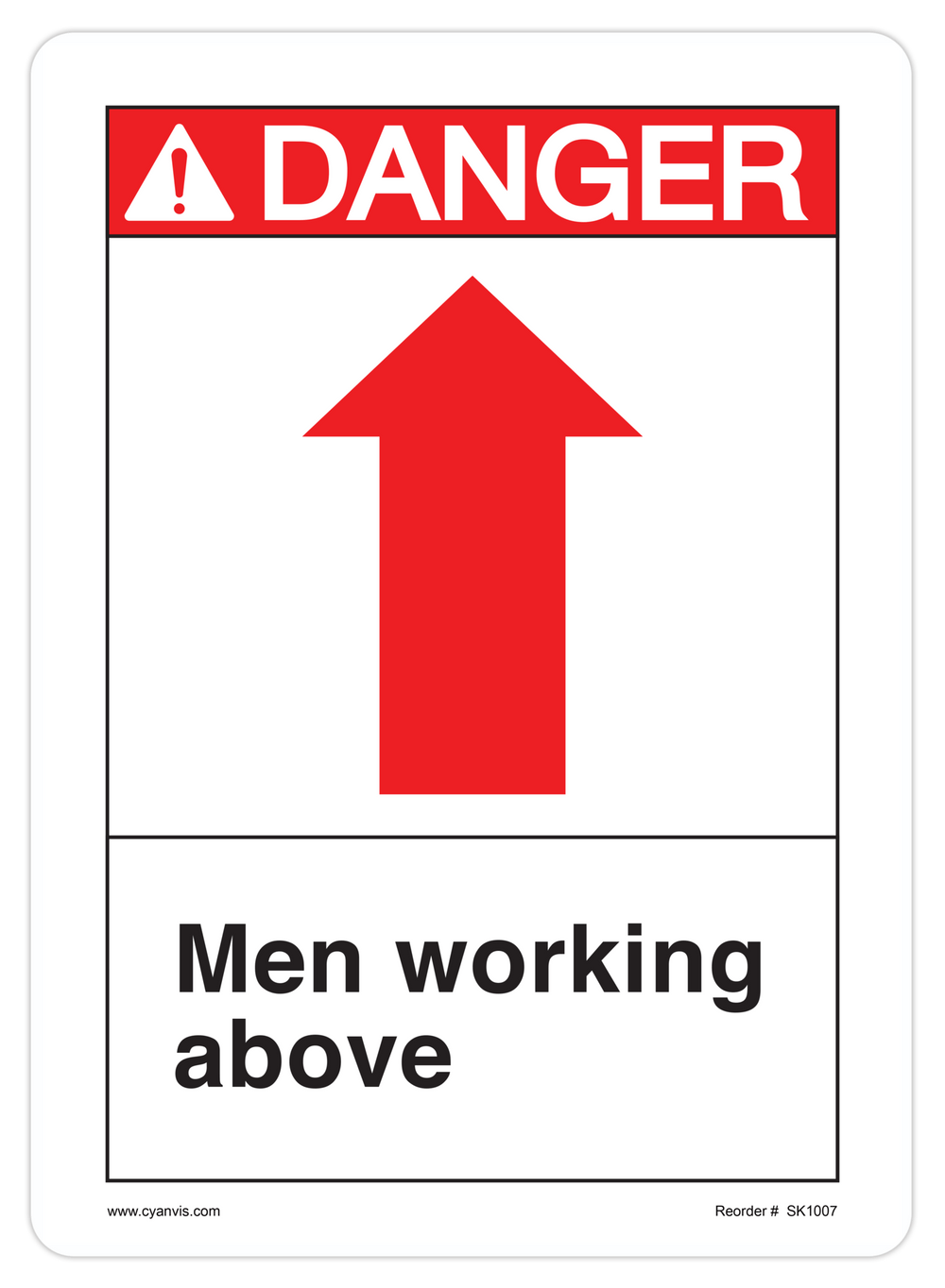 High quality ANSI - Danger safety sign