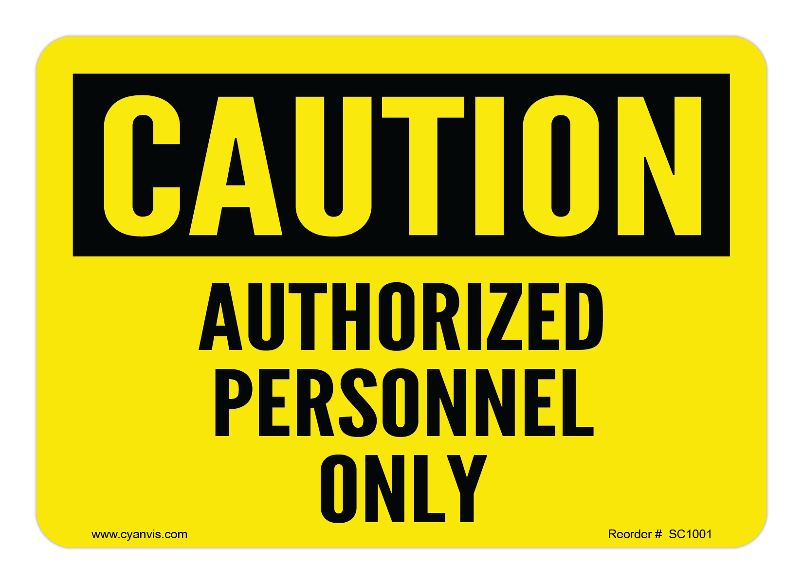 High quality Caution safety sign – CYANvisuals.com