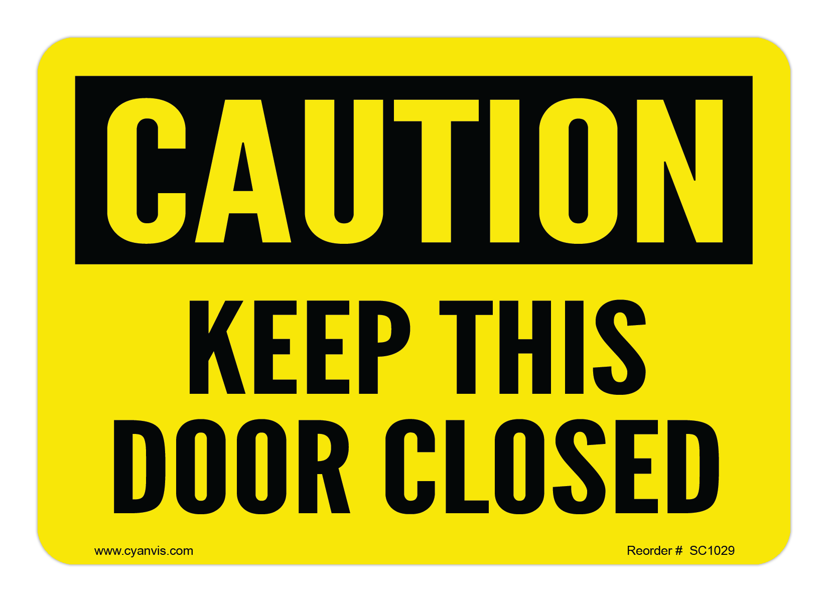 High quality Caution safety sign – CYANvisuals.com