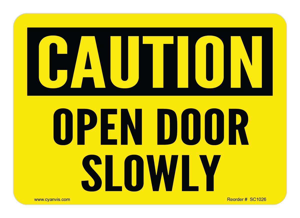 High quality Caution safety sign