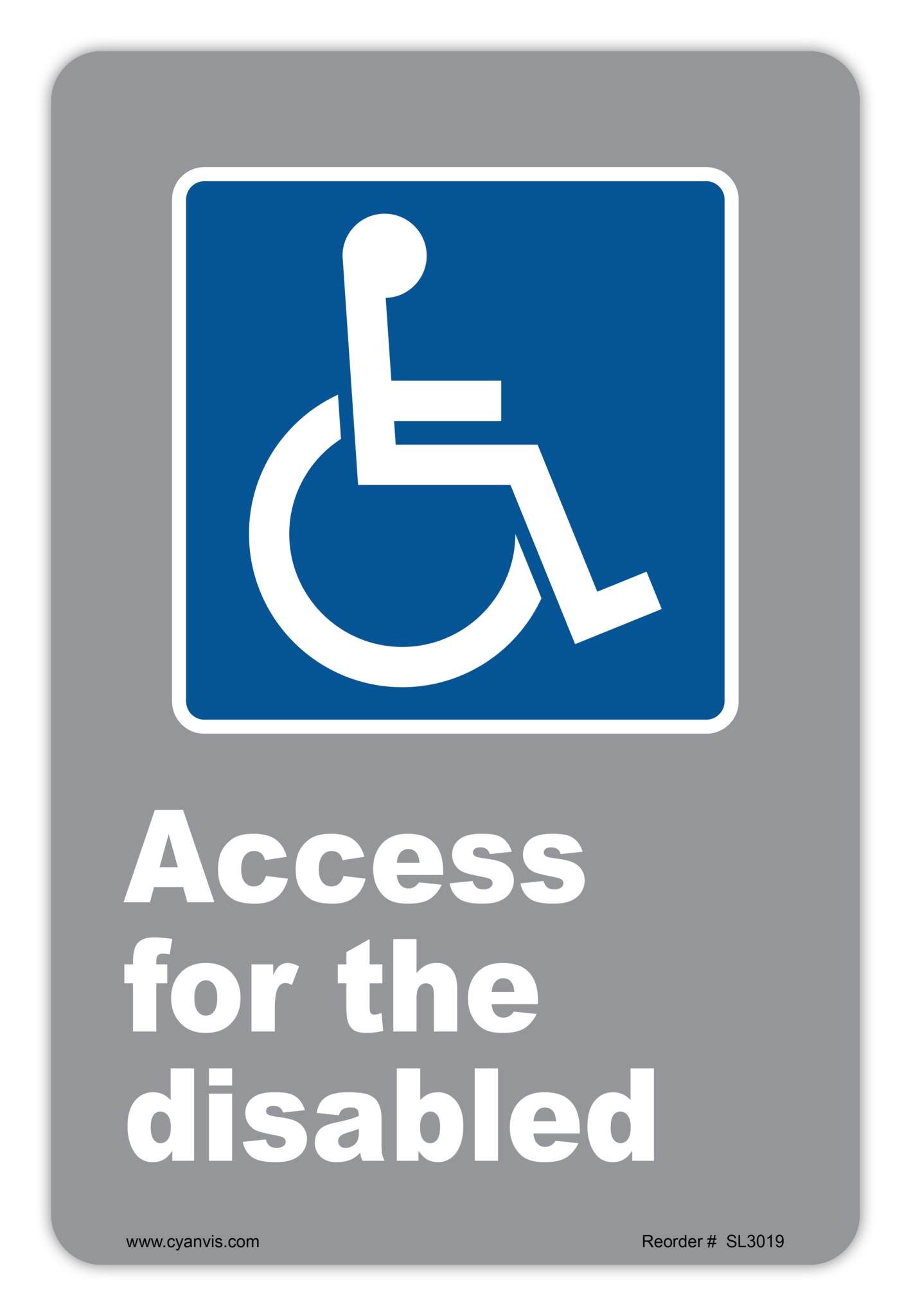 Disabled Sign Disabled Road Sign For Parking Bays Thermoplastic