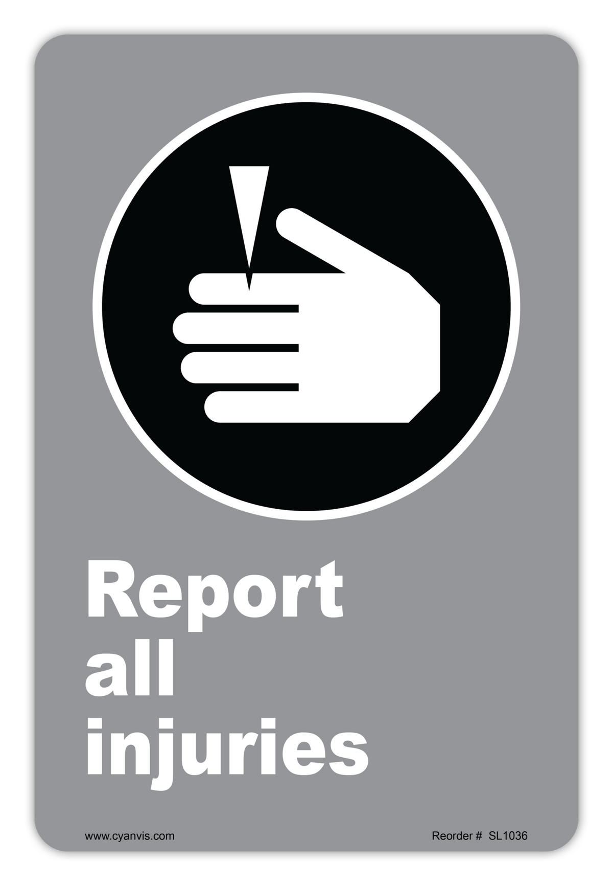 High quality CSA - Regulatory safety sign