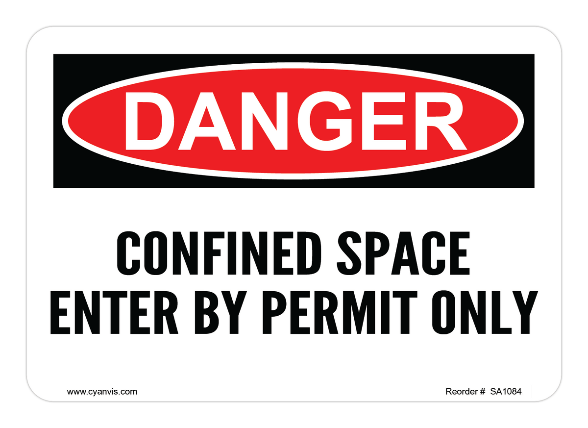 High quality Danger safety sign