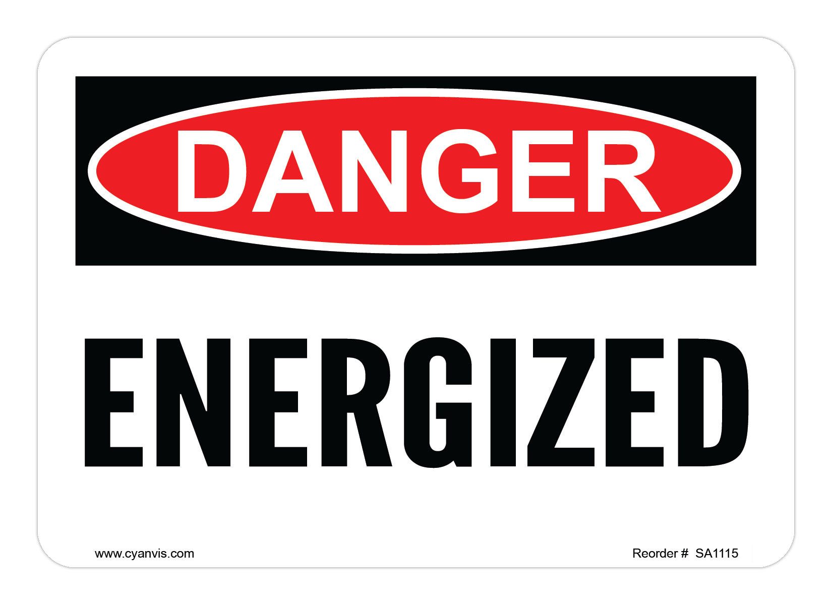 High quality Danger safety sign – CYANvisuals.com