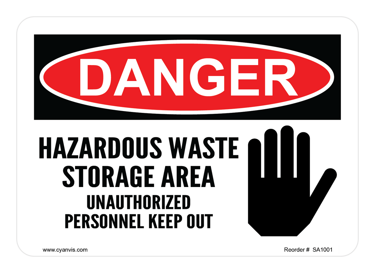 High quality Danger safety sign