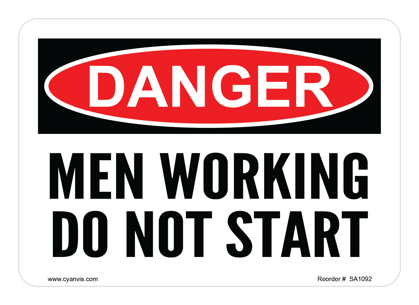 High quality Danger safety sign – CYANvisuals.com