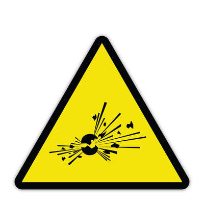 High quality ISO - Warning safety sign