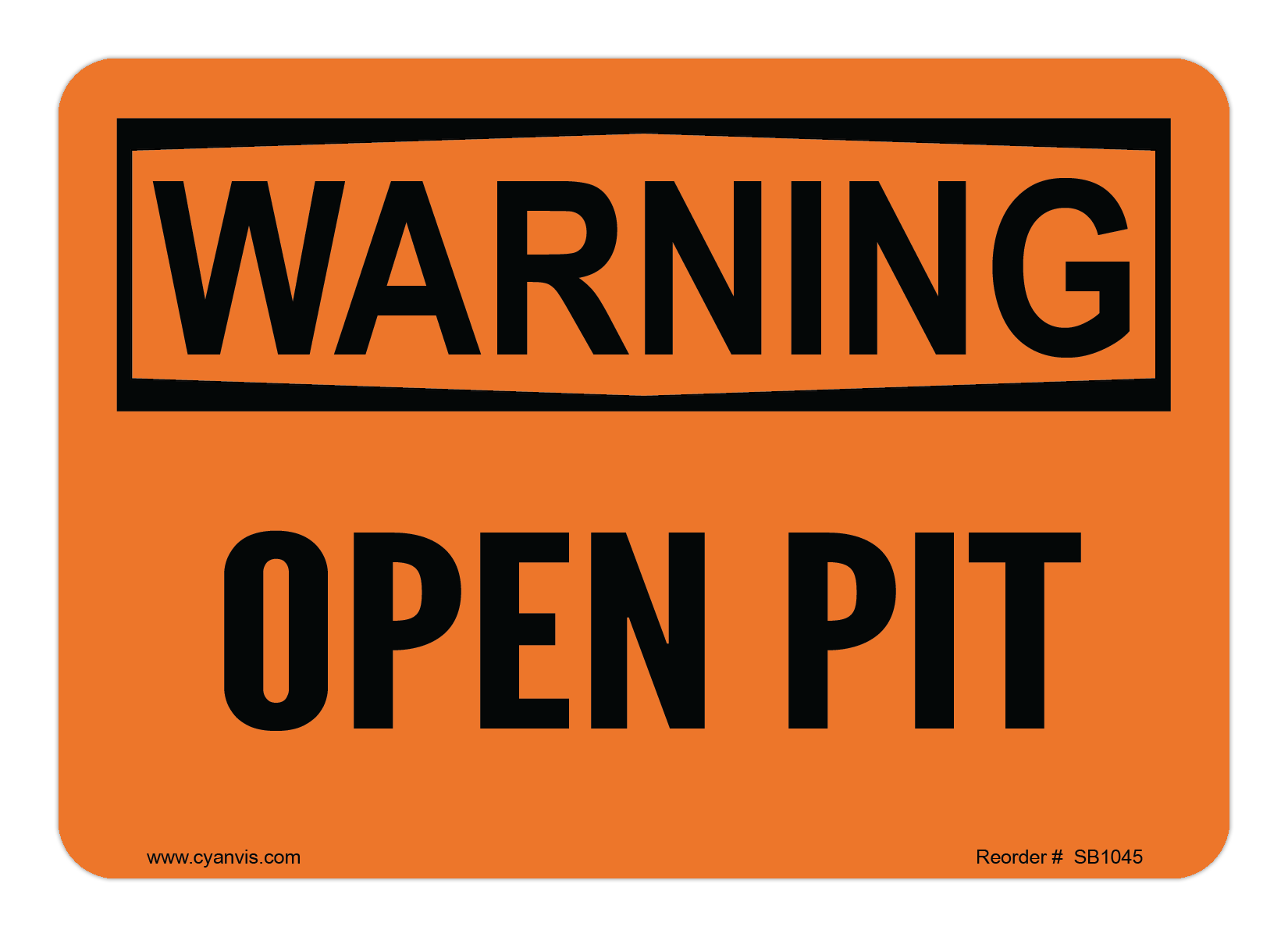 High quality Warning safety sign – CYANvisuals.com