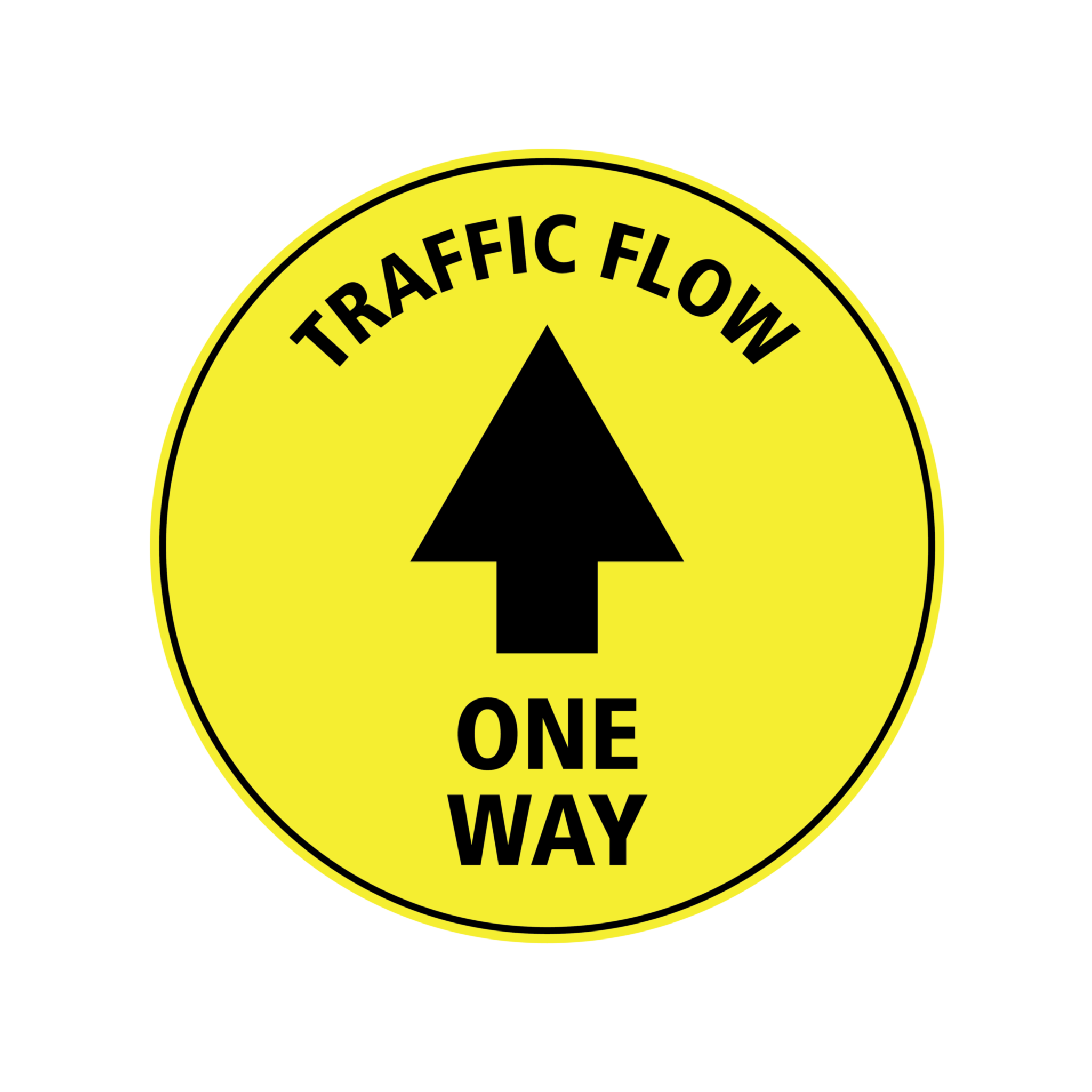 TRAFFIC FLOW - ONE WAY
